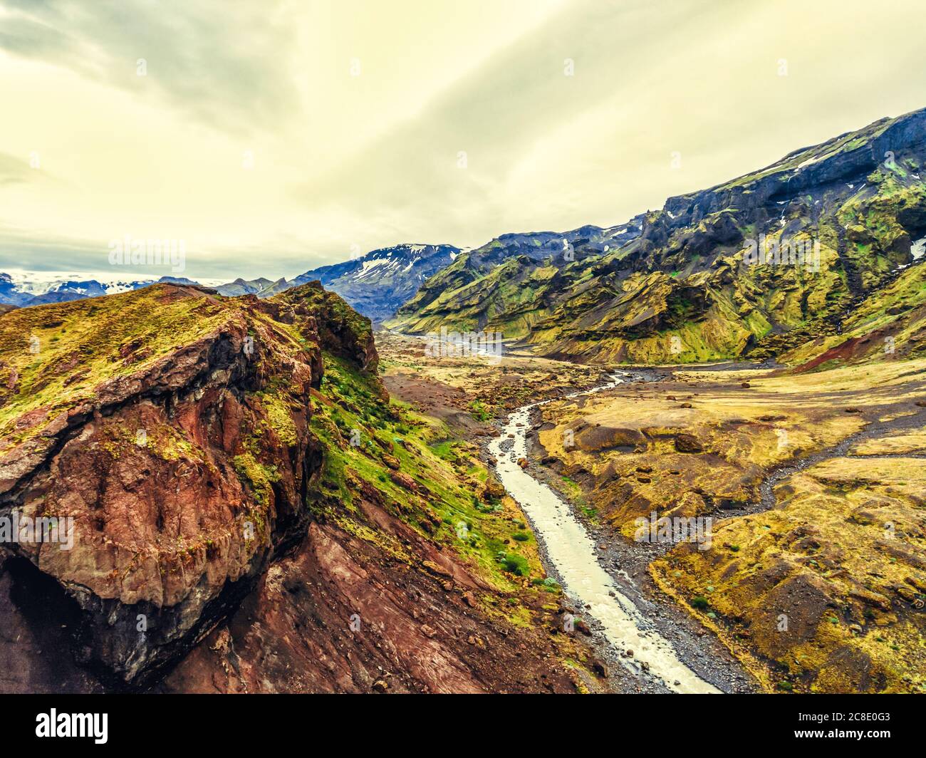 Thorsmork National Park In Iceland High Resolution Stock Photography ...