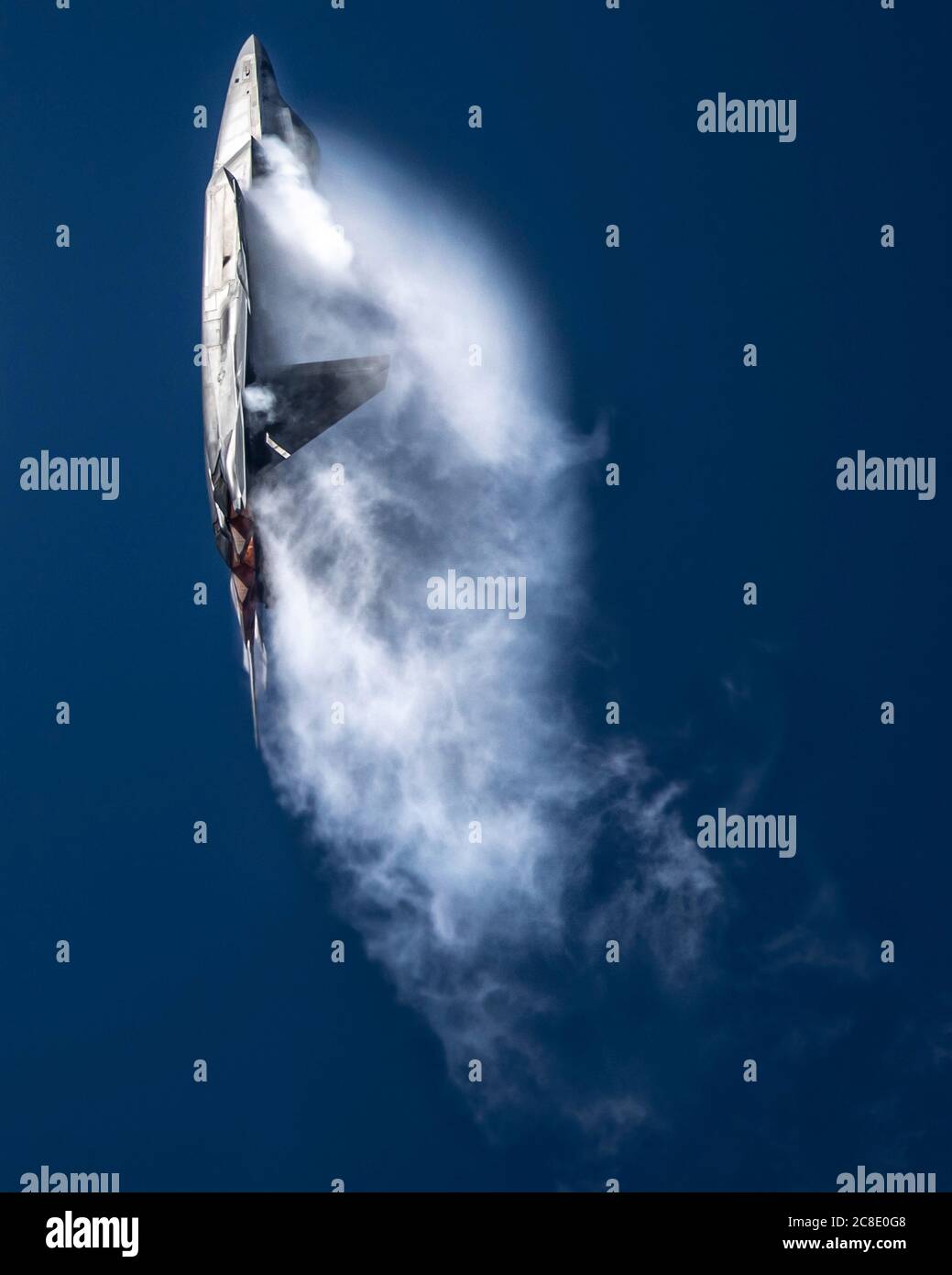 U.S. Air Force Maj. Josh Cabo Gunderson, F-22 Raptor Demonstration Team ...