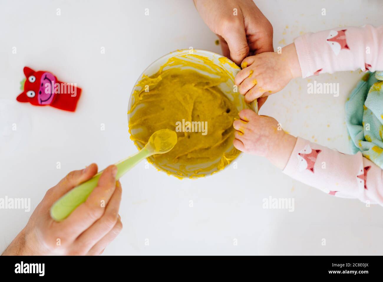 Food photography for baby hi-res stock photography and images - Alamy