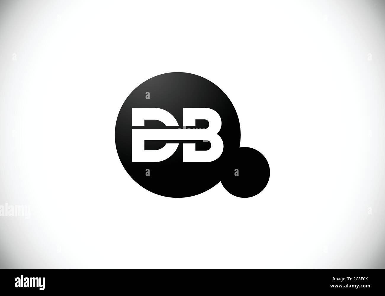 Initial Monogram Letter D B Logo Design Vector Template. D B Letter ...