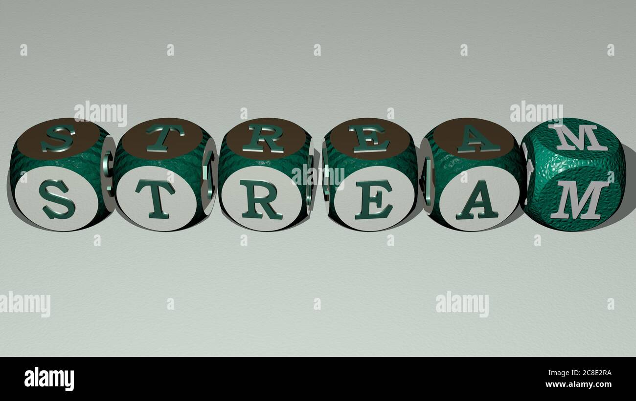 Continuous stream of words hi-res stock photography and images - Alamy
