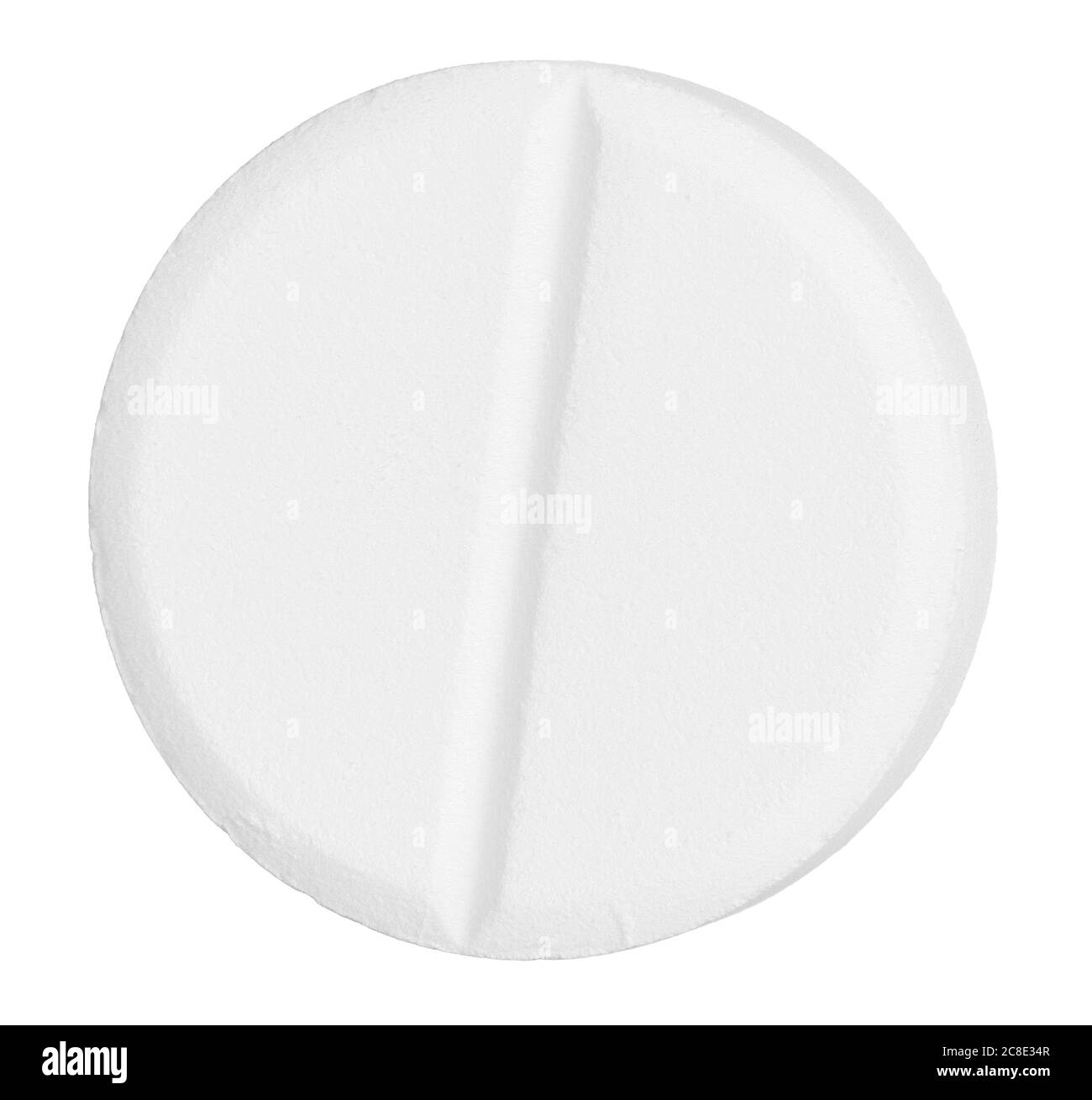 macro of tablet pill isolated on white Stock Photo - Alamy