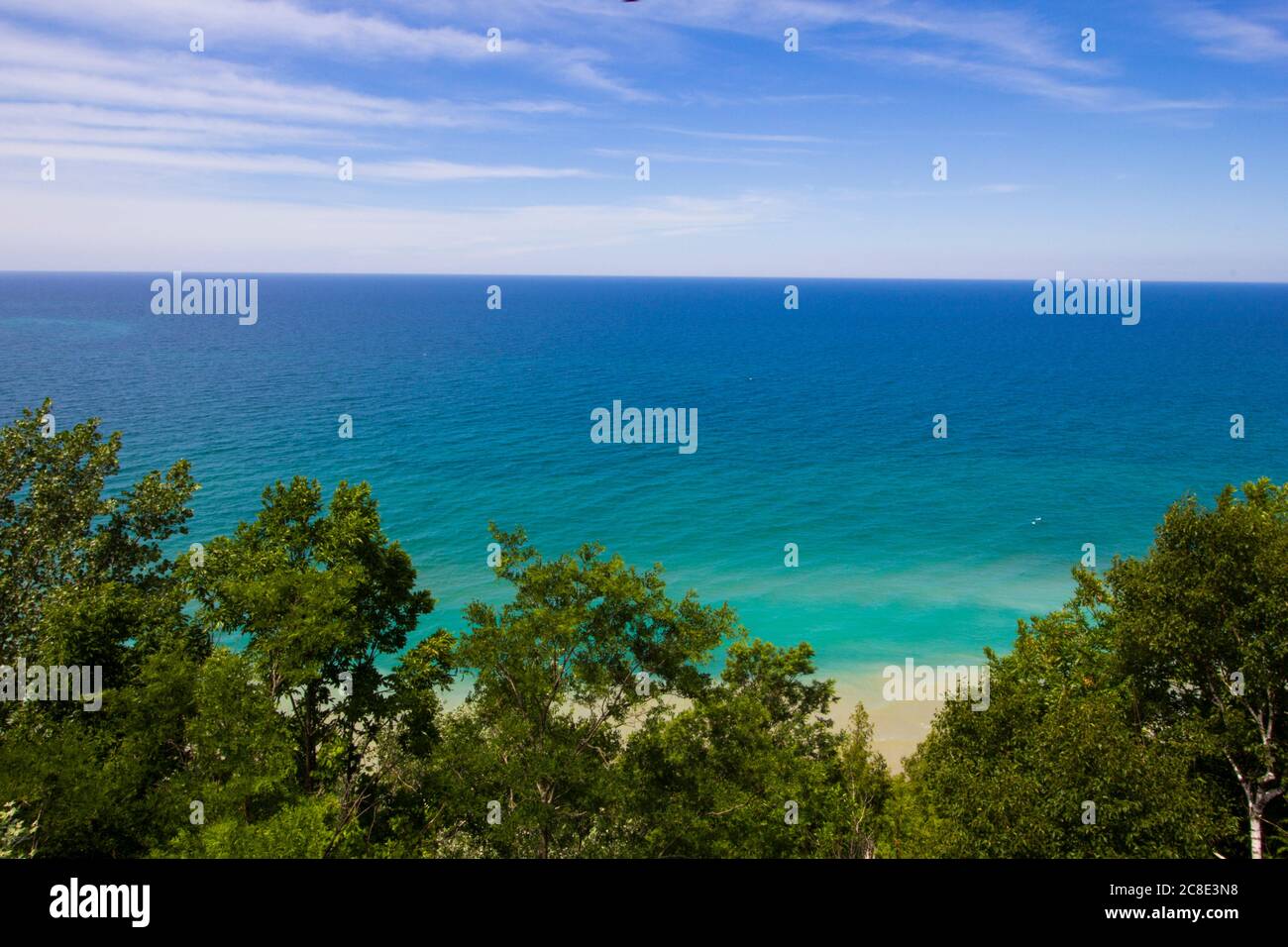 Inspiration Point, Arcadia, Michigan Stock Photo - Alamy