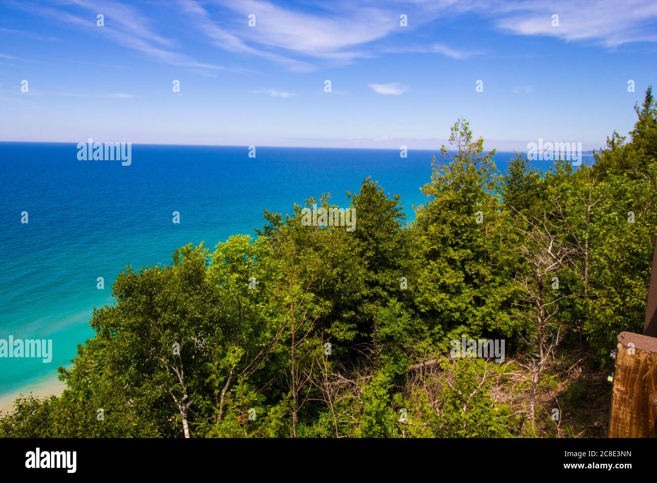Inspiration Point, Arcadia, Michigan Stock Photo - Alamy