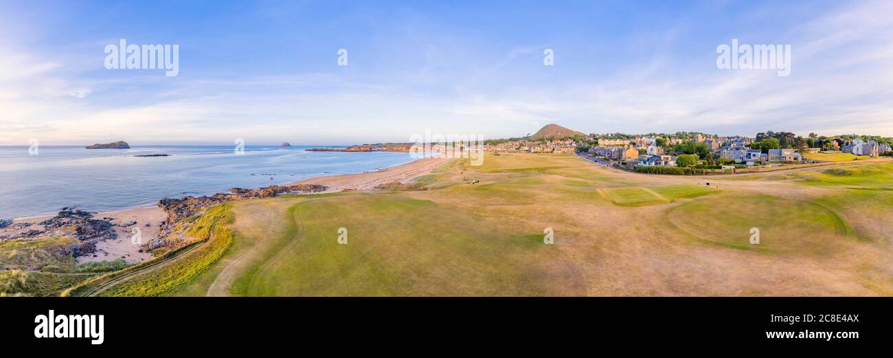 North berwick golf aerial hi-res stock photography and images - Alamy