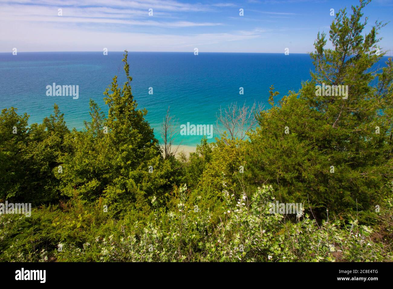 Inspiration Point, Arcadia, Michigan Stock Photo - Alamy