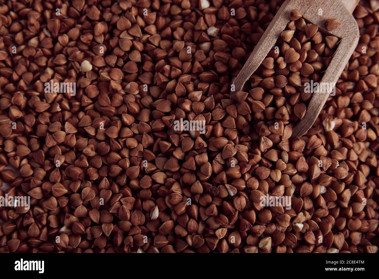 buckwheat. fresh buckwheat. dry buckwheat background. buckwheat texture ...