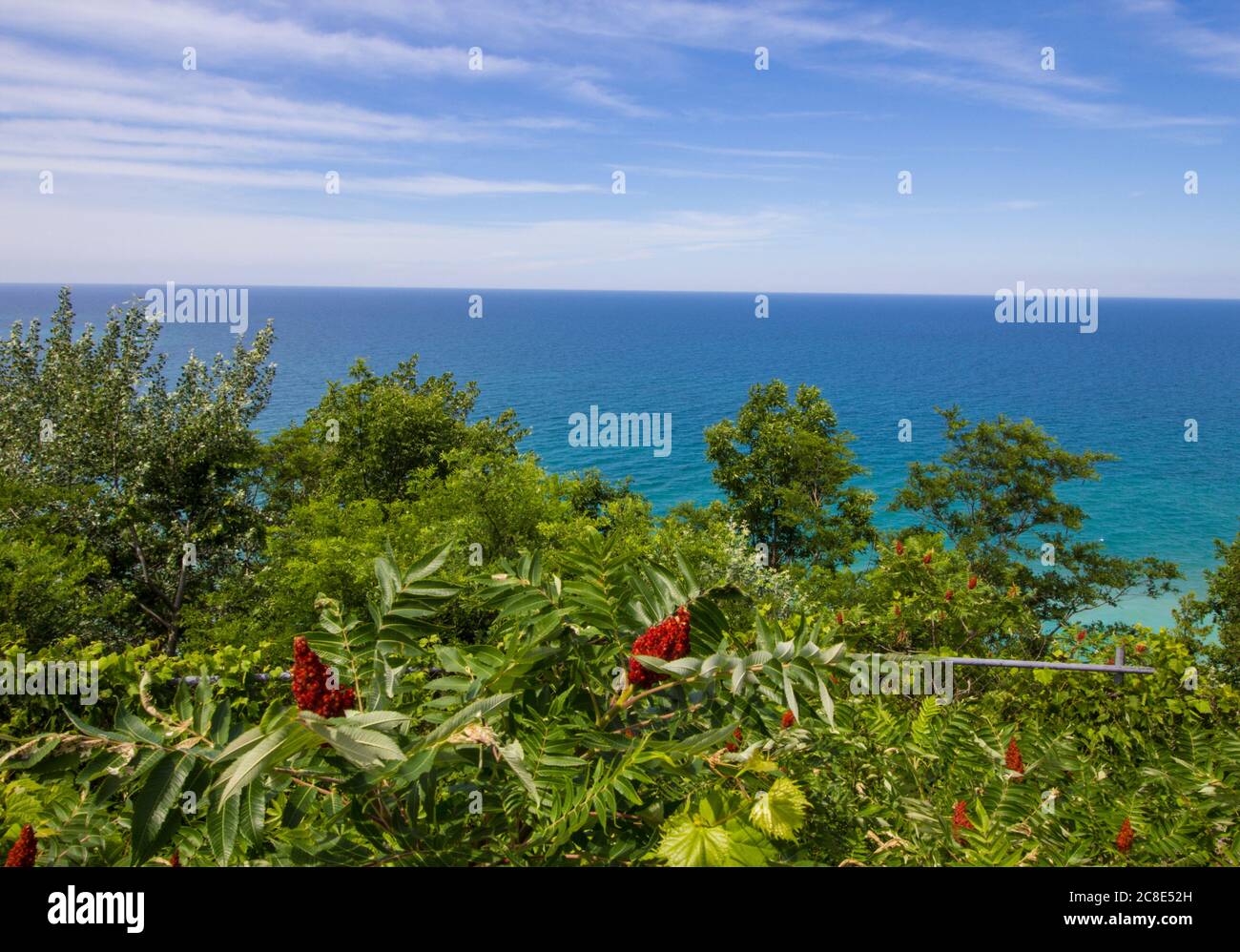 Inspiration Point, Arcadia, Michigan Stock Photo - Alamy