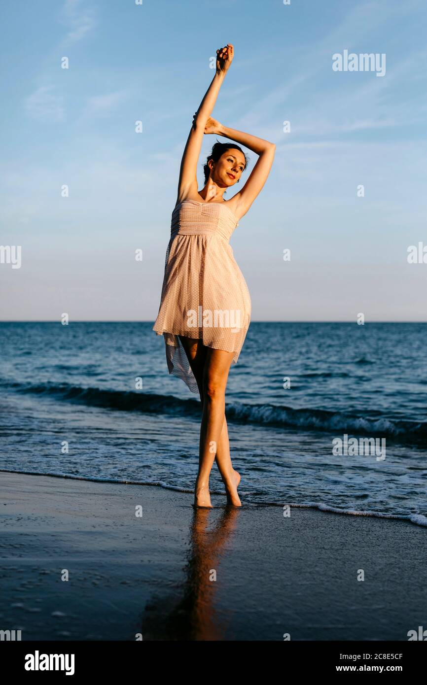 Ballerina beach ballerina hi-res stock photography and images - Alamy