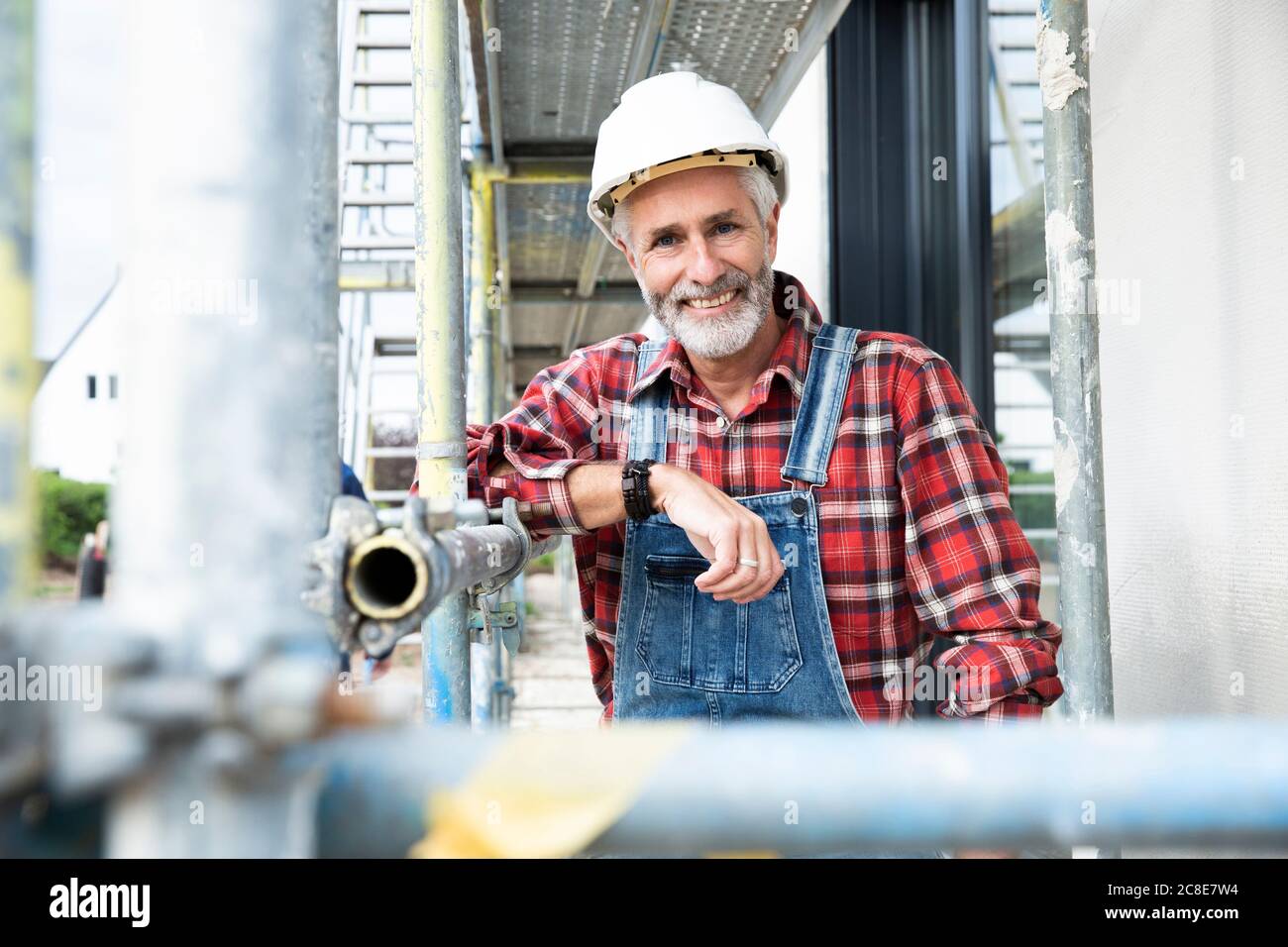Wearing overalls hi-res stock photography and images - Alamy
