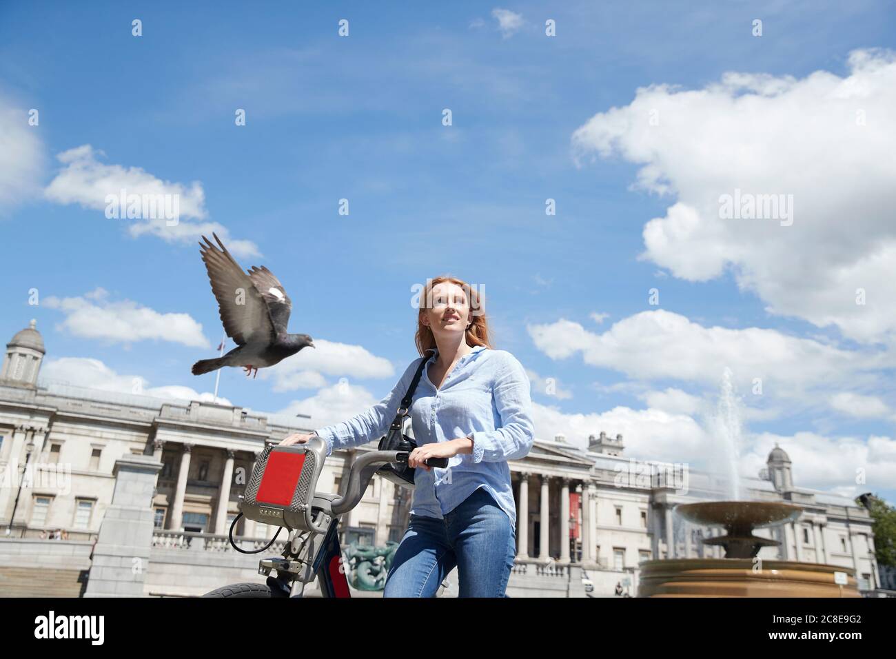 Flying pigeon bicycle hi-res stock photography and images - Alamy