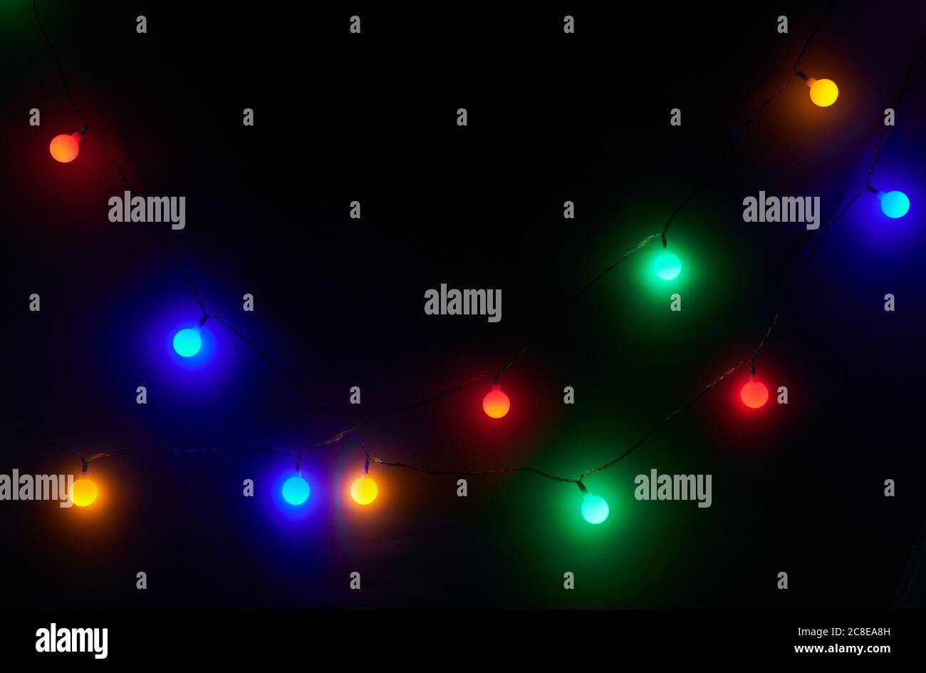 String lights hi-res stock photography and images - Alamy