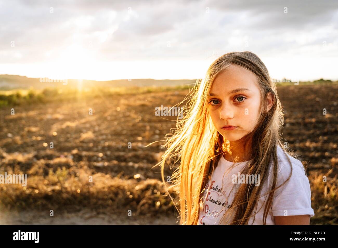 Long girl, landscape hi-res stock photography and images - Alamy