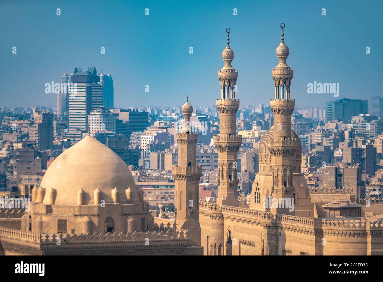 Salah el deen squarewith mosque madrassa of sultan al refaai mosque hi ...