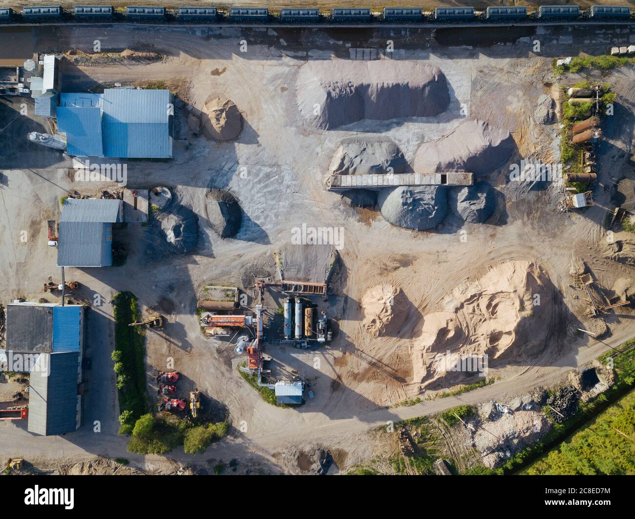Asphalt plant hi-res stock photography and images - Alamy