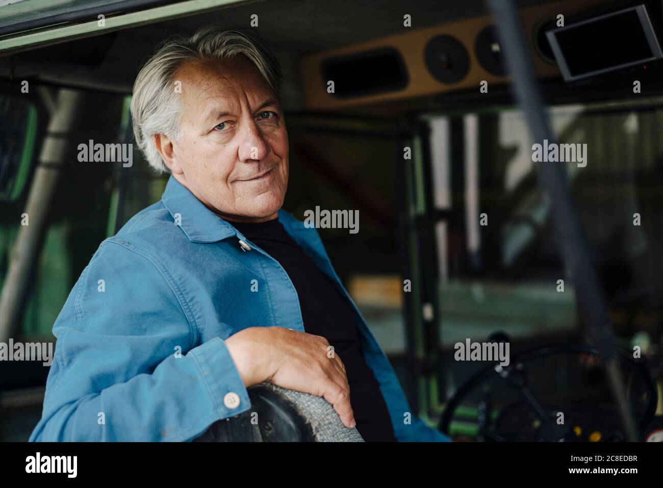 Portrait tractor man hi-res stock photography and images - Alamy