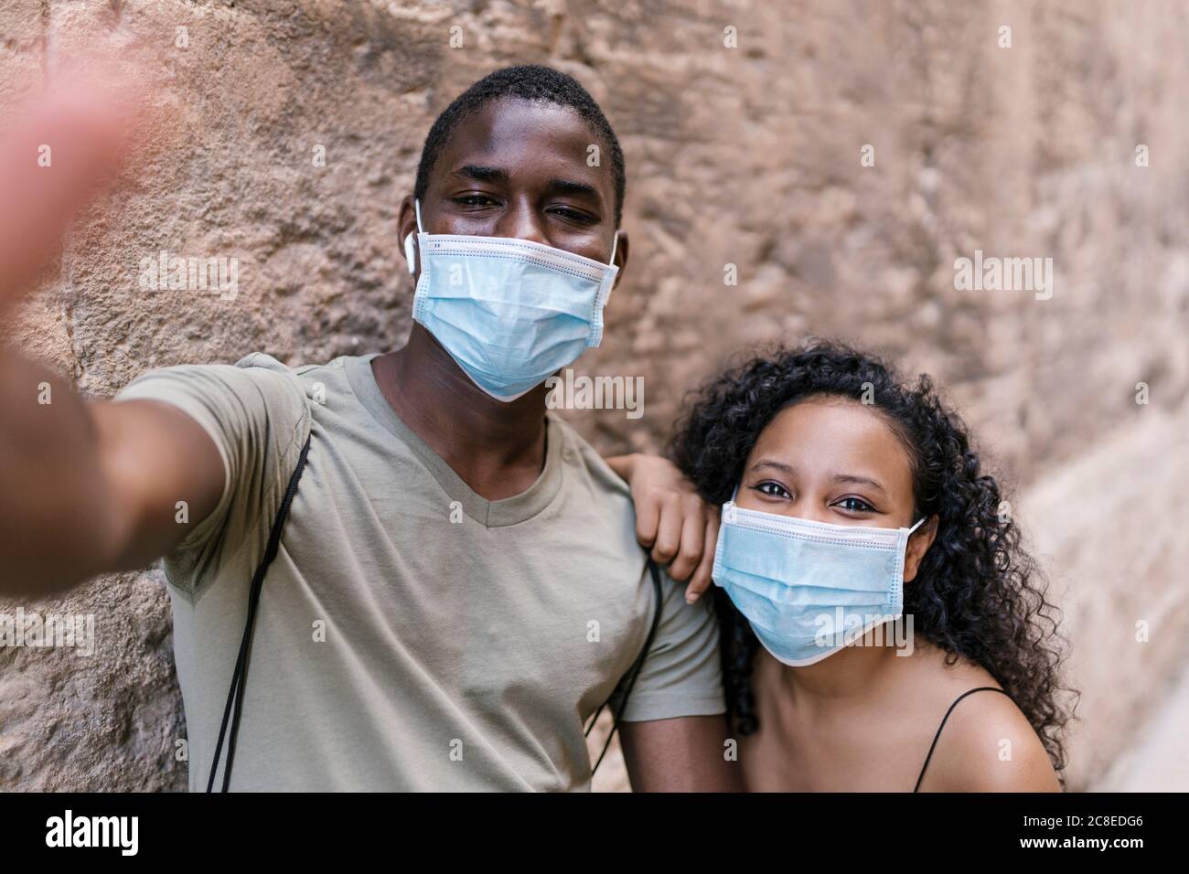 Photography of young people wearing masks hi-res stock photography and ...