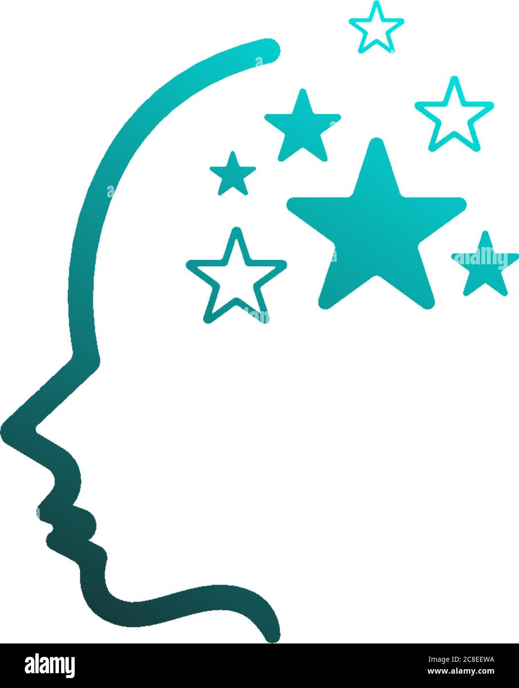 Star face Logo Template vector icon illustration design Stock Vector ...