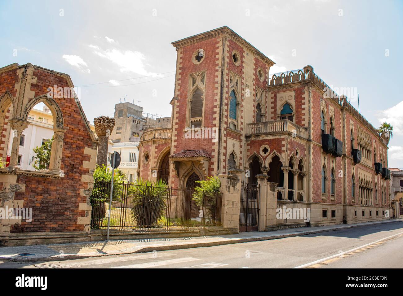 Old town of Reggio Calabria, villa genoese Zerbi, Old town of Reggio ...