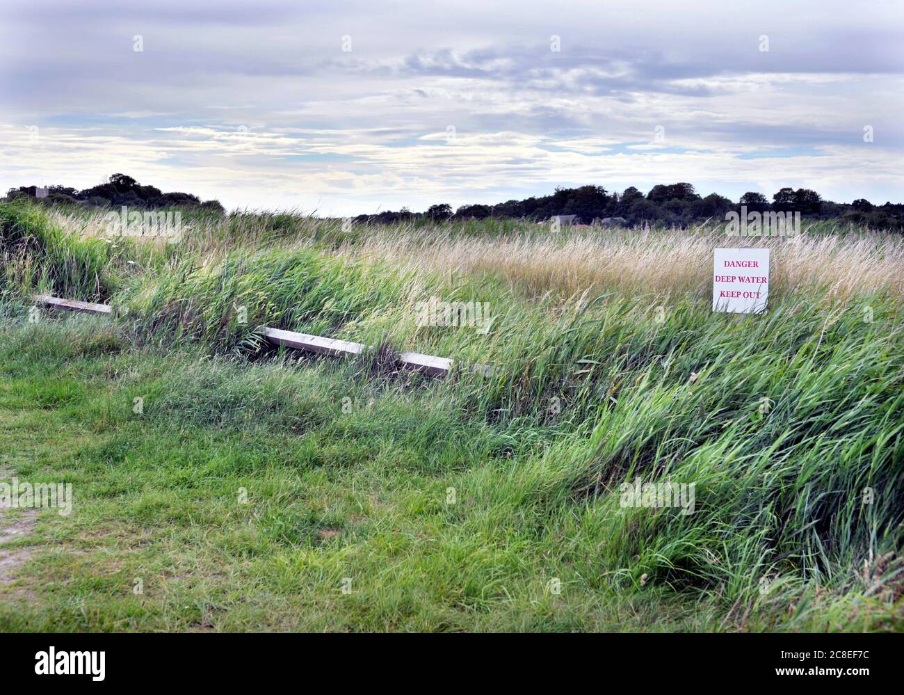 dingle marshes dunwich suffolk england Stock Photo - Alamy