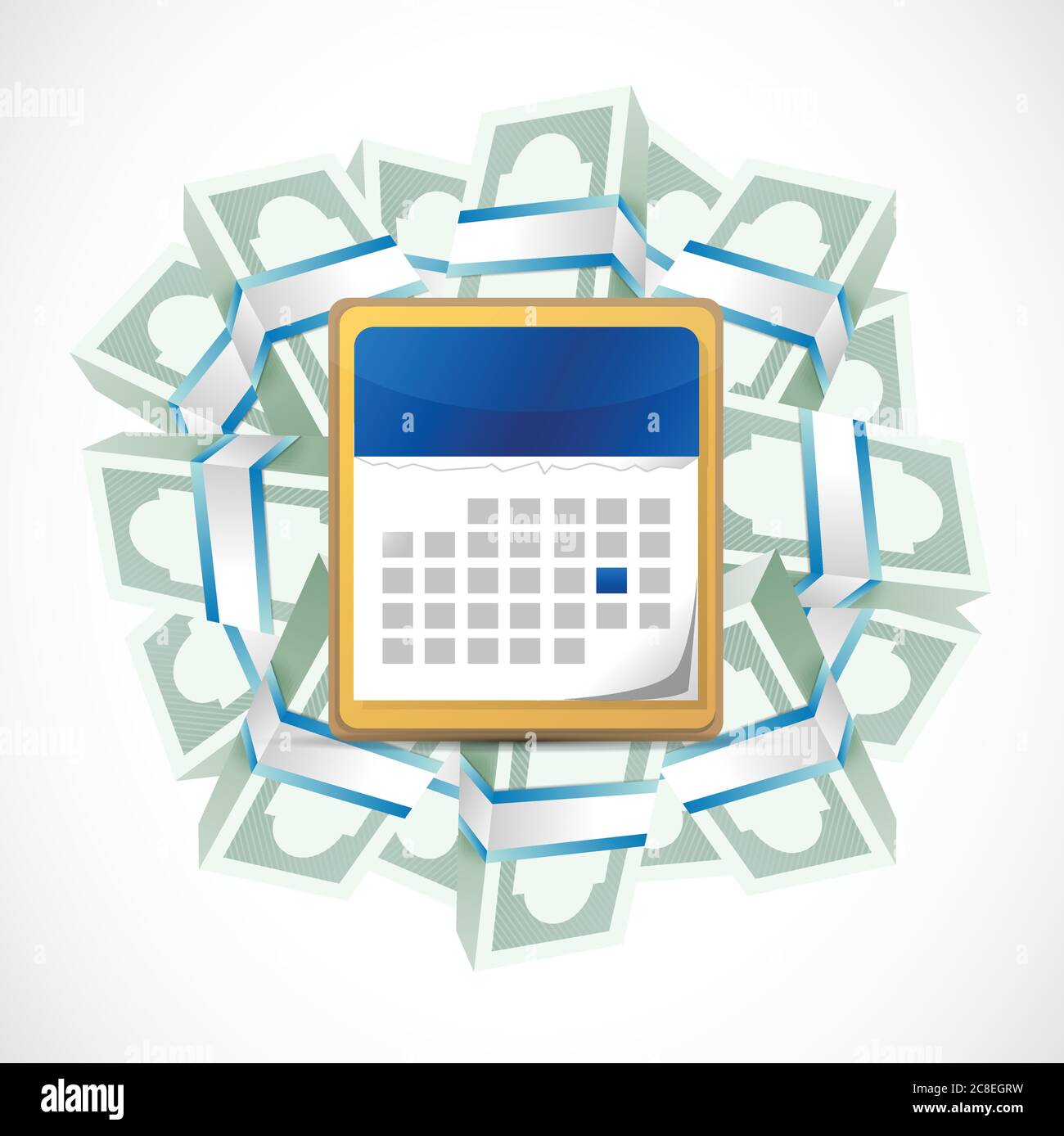 Sand dollar illustration Stock Vector Images - Alamy