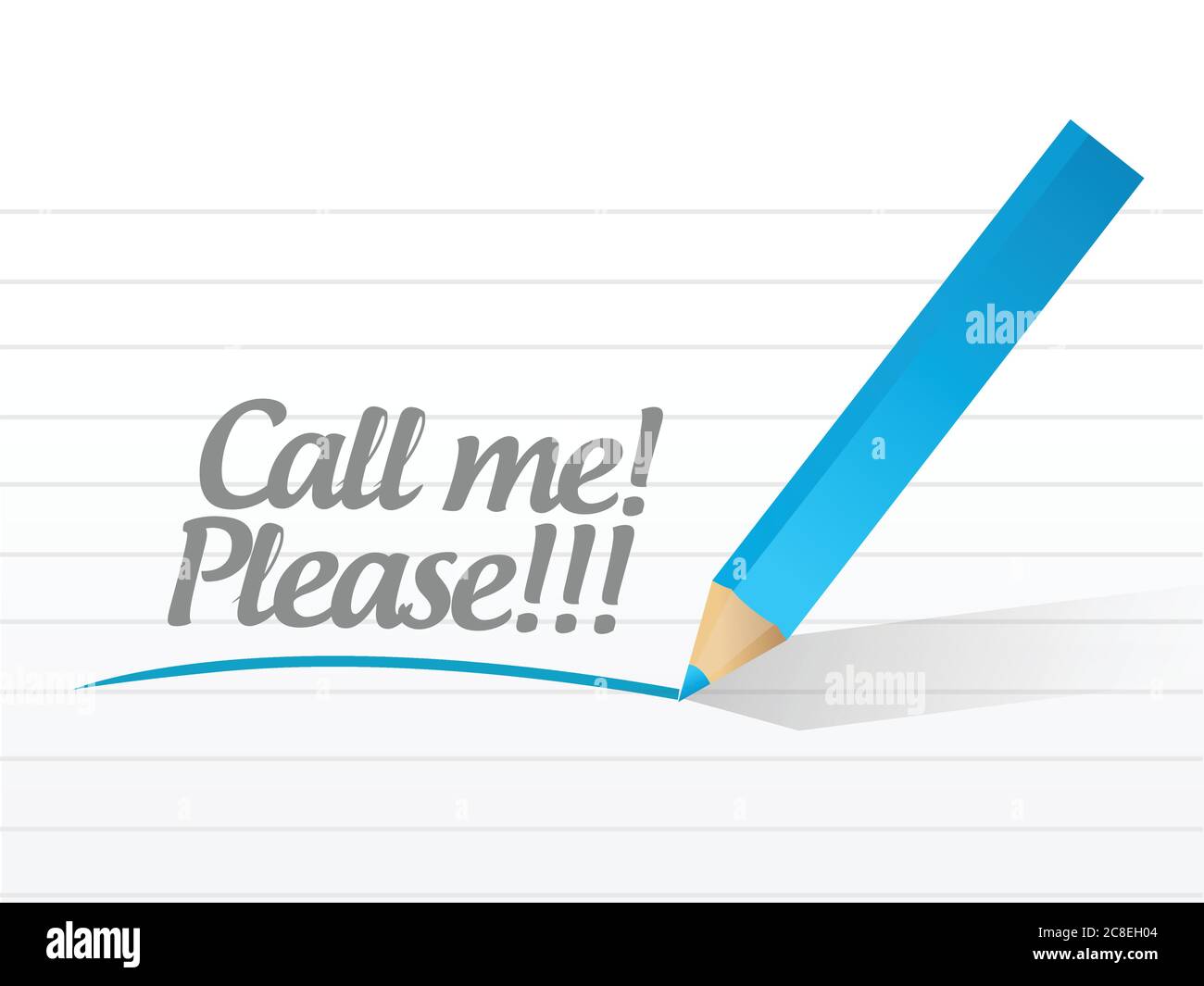 Call me please message illustration design over a white background ...