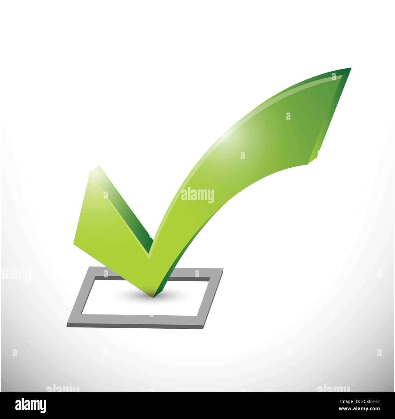 Check list symbol over white hi-res stock photography and images - Alamy