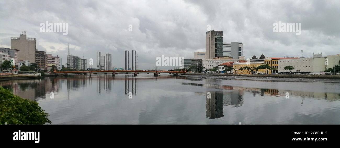 The Capital Of The Pernambuco State In Brazil High Resolution Stock ...