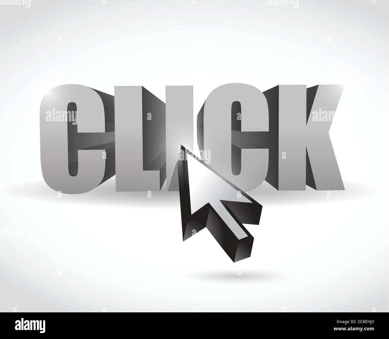 Click text message cursor hi-res stock photography and images - Alamy