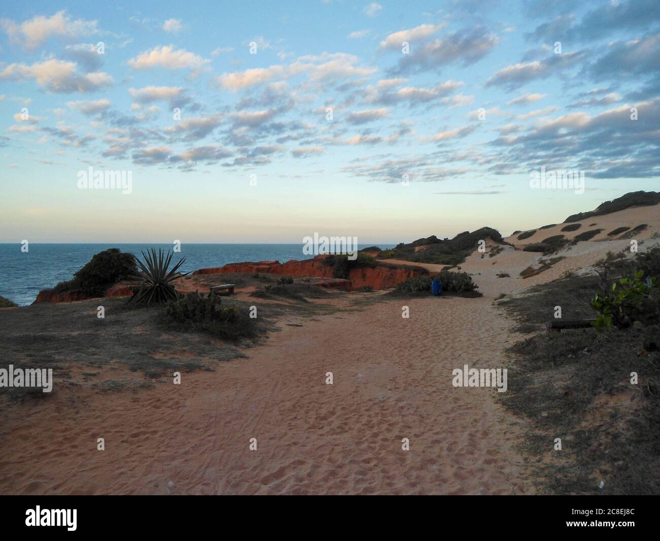 Beautiful pathway in Aracati, Ceara Brazil Stock Photo - Alamy