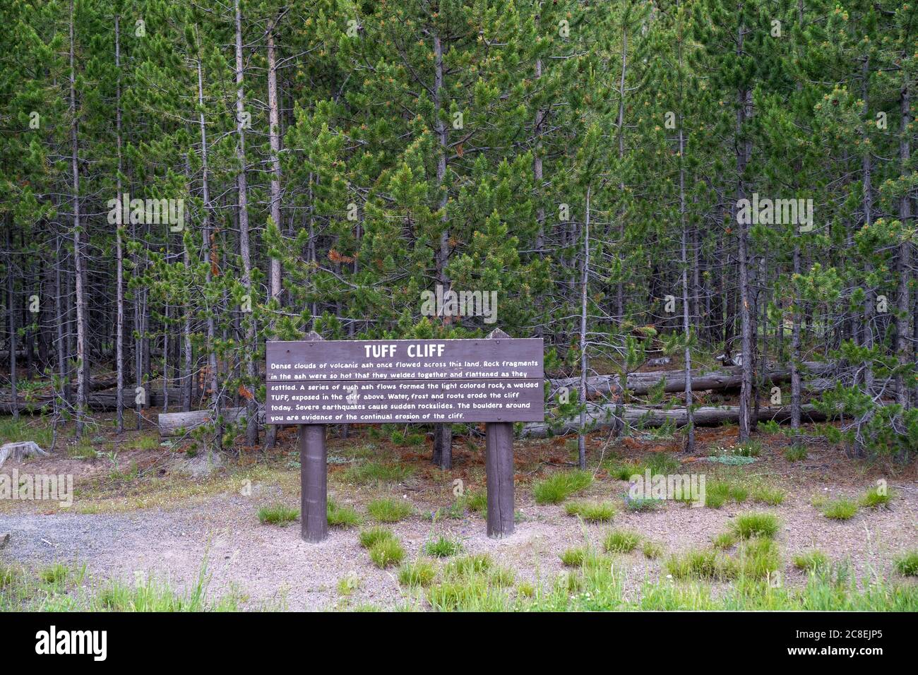 Tuff rock yellowstone hi-res stock photography and images - Alamy