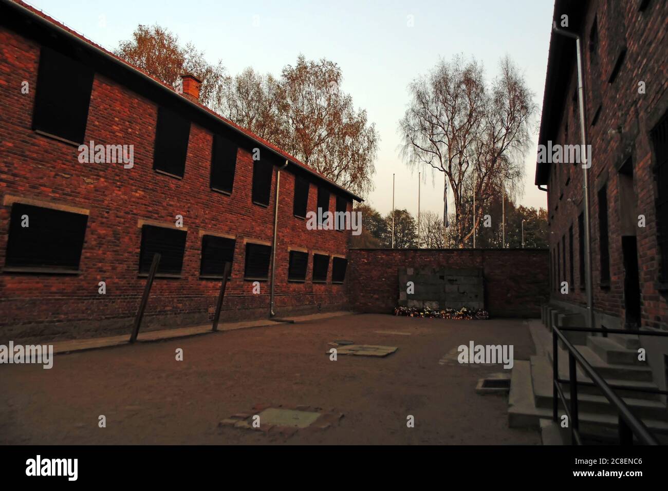 Auschwitz concentration camp. Poland Auschwitz and Birkenau Stock Photo ...