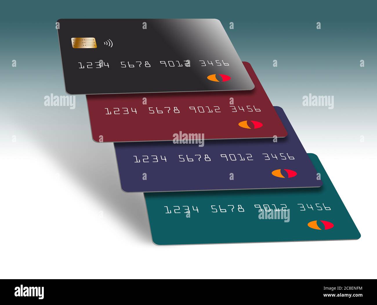 Debit and credit cards hi-res stock photography and images - Alamy