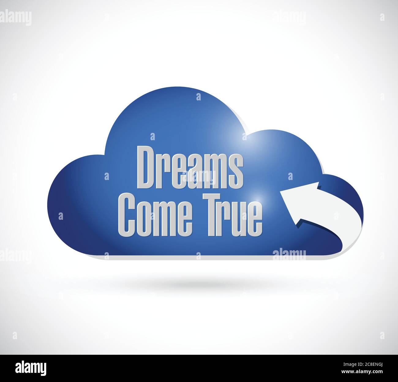 Dreams Come True Logo Dreams Come True' Stock Vector Images Alamy