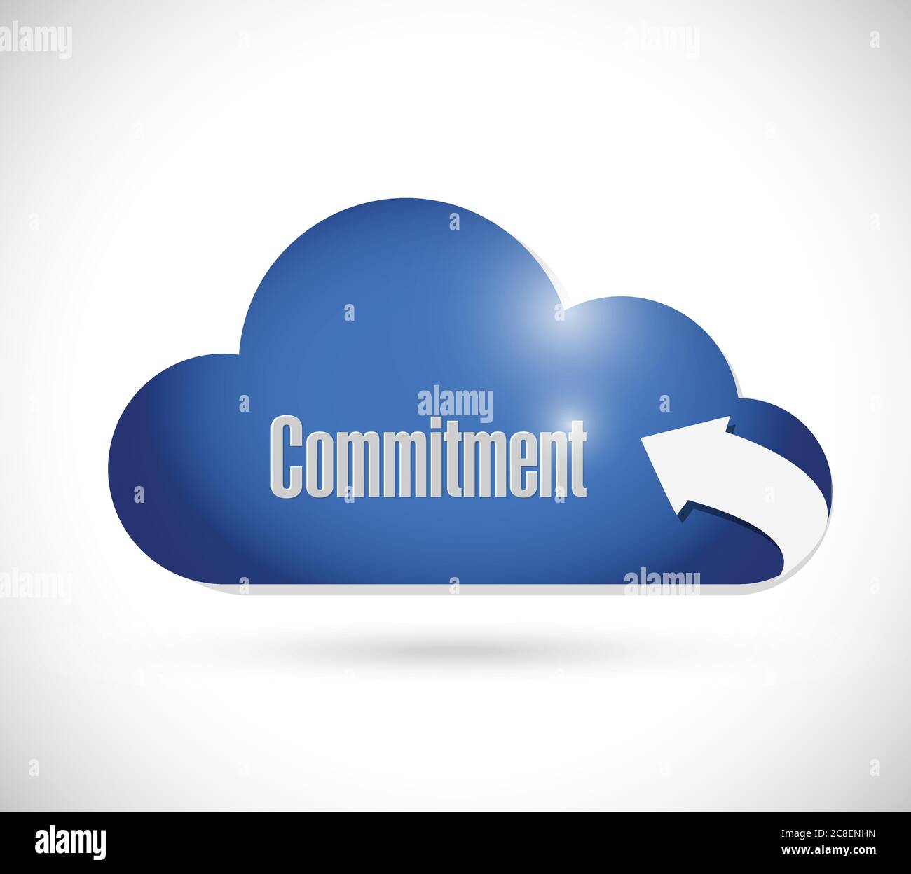 Power of commitment Stock Vector Images - Alamy