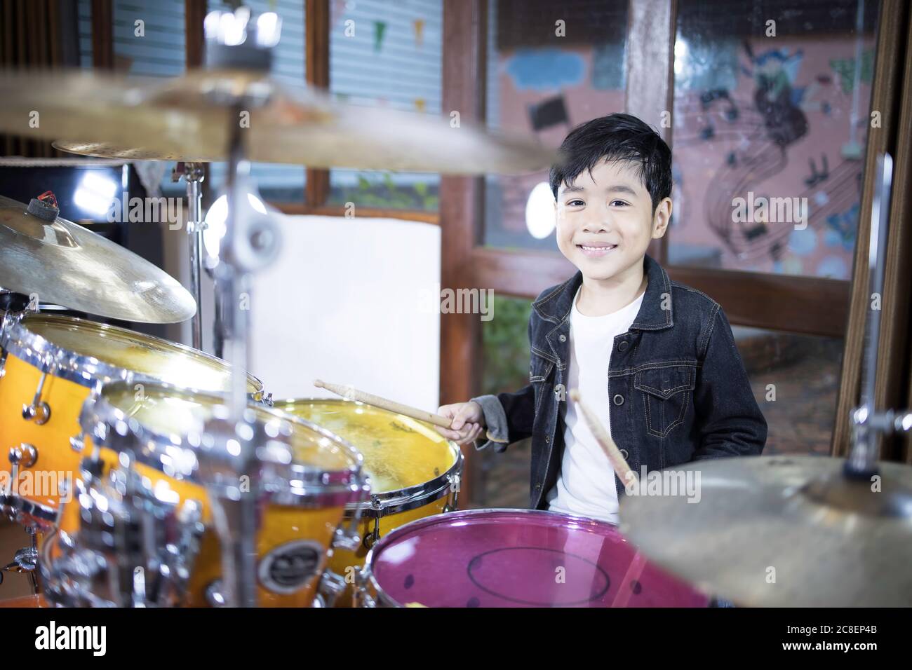 Elementary School Music Room Drum