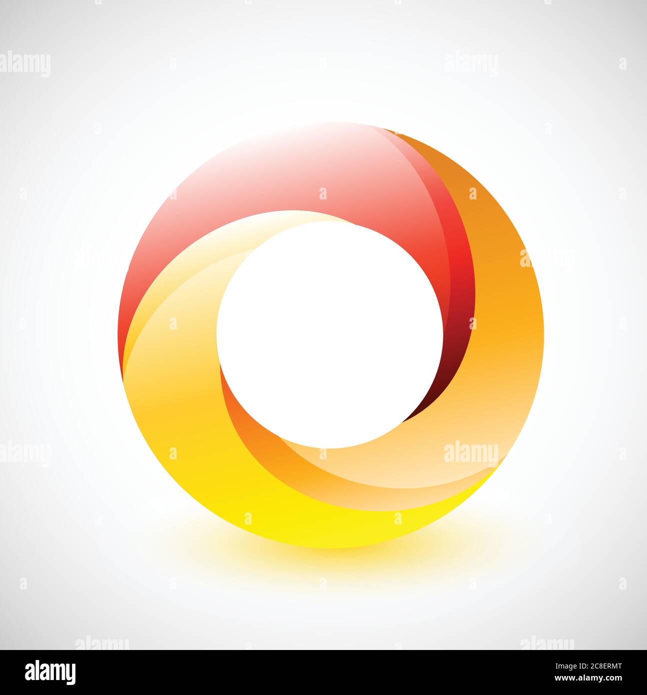 Fire cycle illustration design over a white background Stock Vector ...