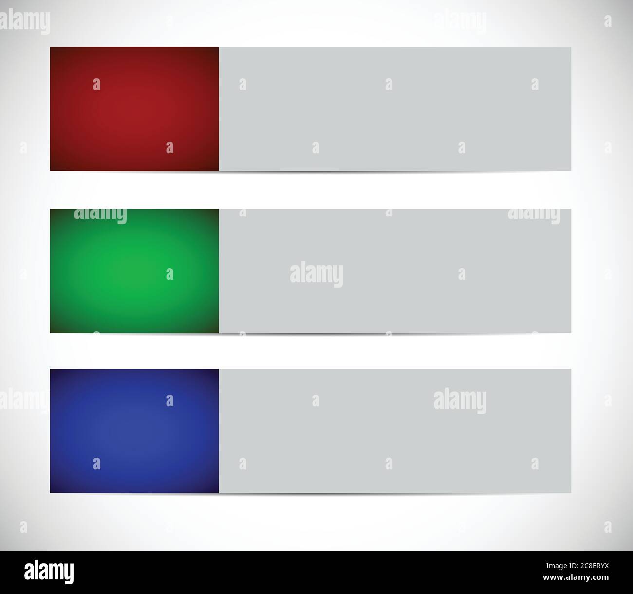 Color banners illustration design over a white background Stock Vector ...