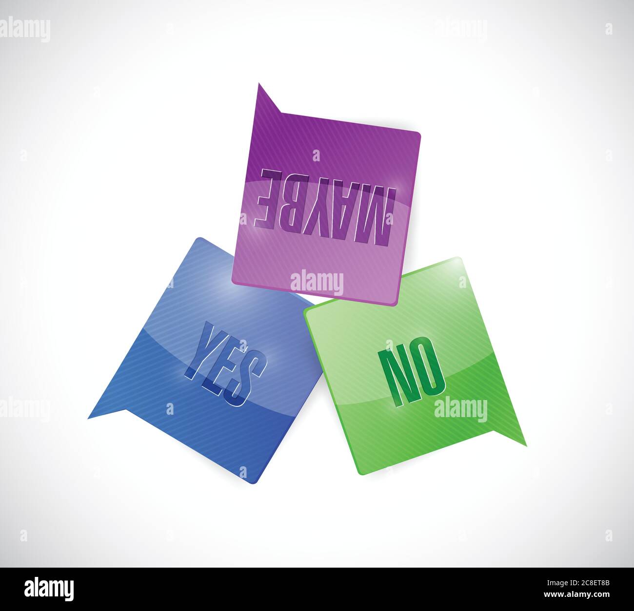 Maybe icon vector vectors hi-res stock photography and images - Alamy