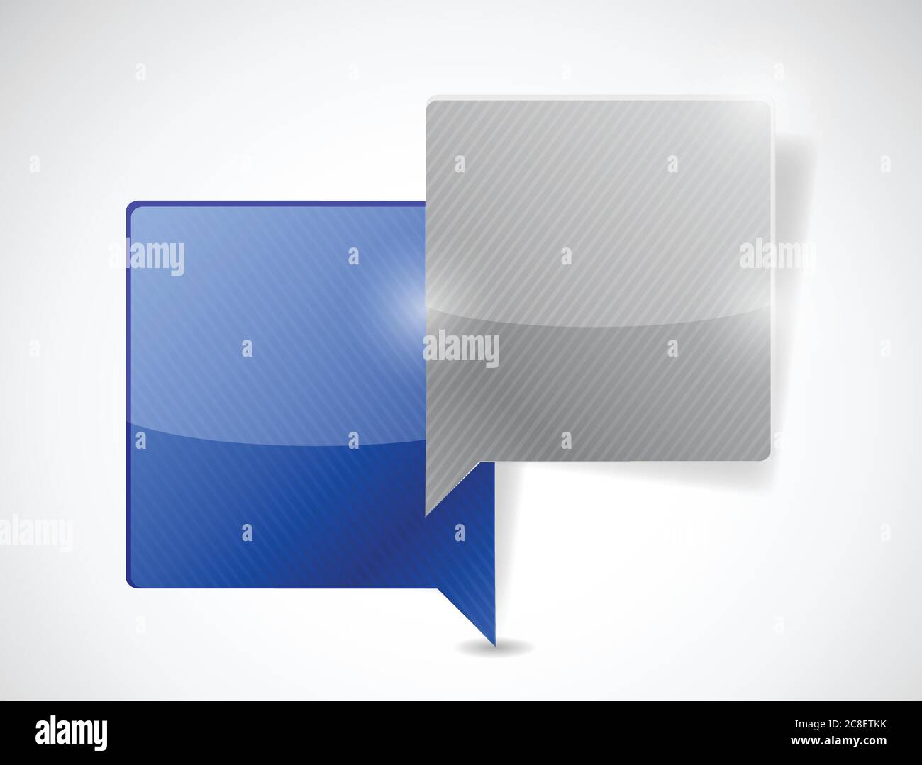Communication concept illustration design over a white background Stock ...