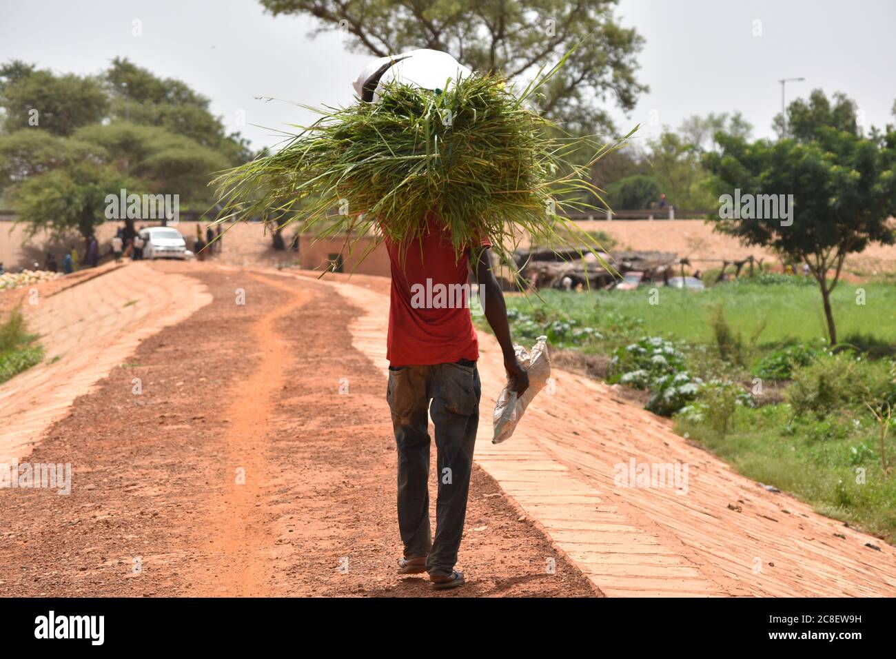 Man carrying sack on his back hi-res stock photography and images - Alamy