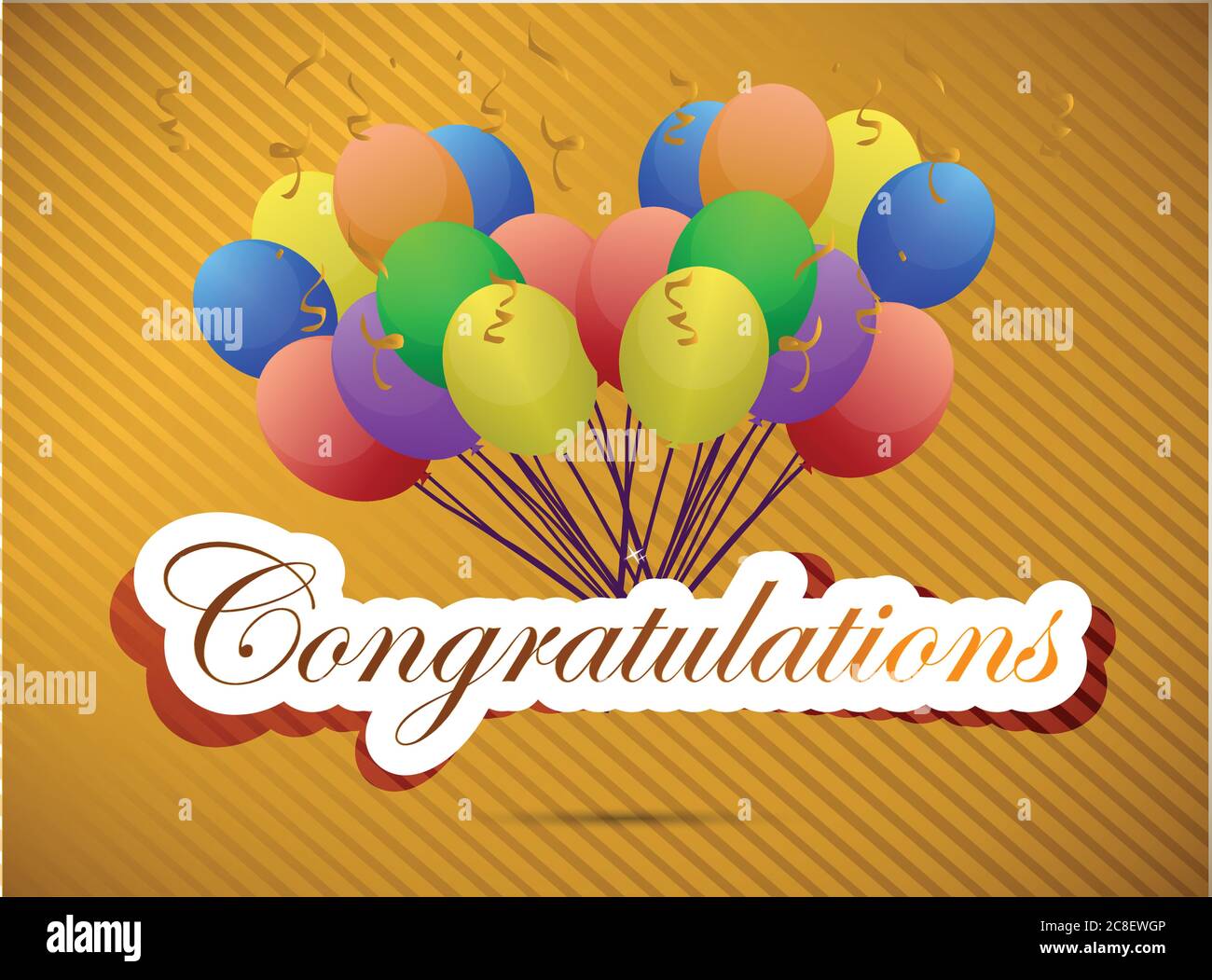 Congratulations balloon hi-res stock photography and images - Alamy