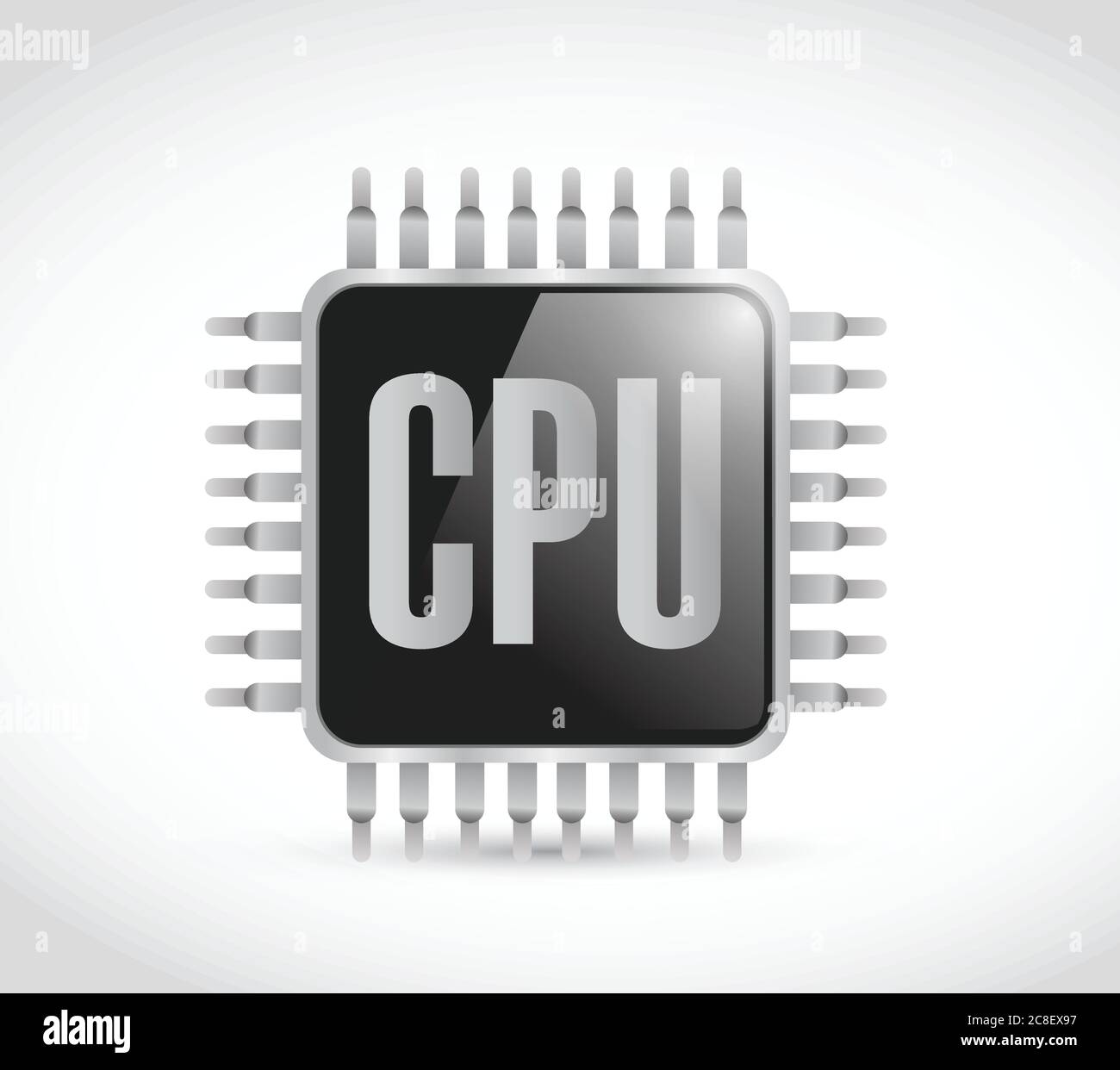 Cpu unit Stock Vector Images - Alamy