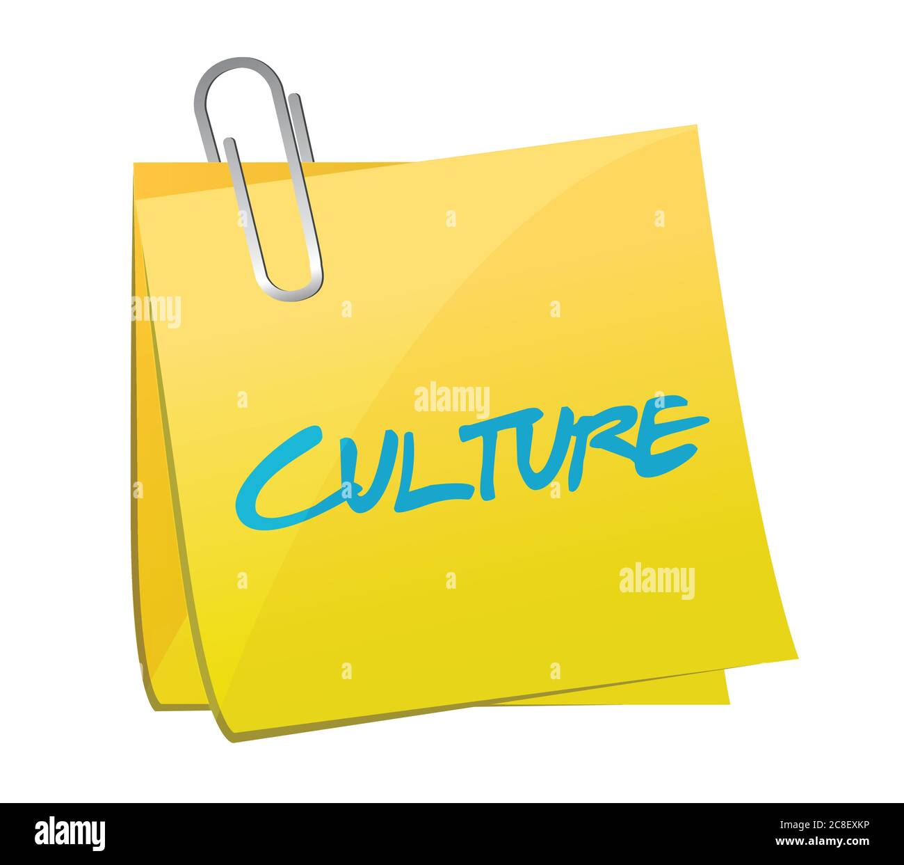 Culture post message illustration design over a white background Stock ...