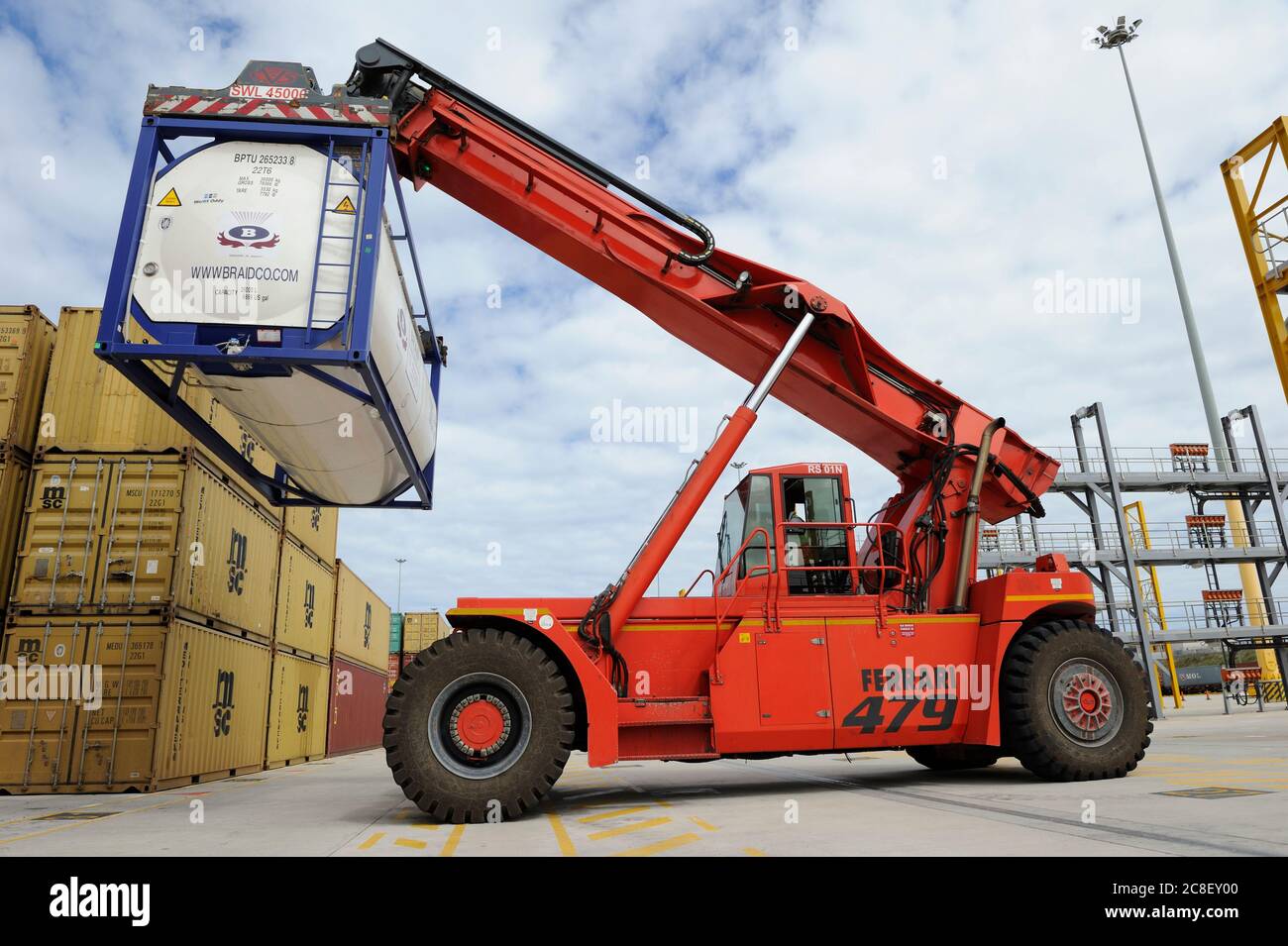 Container Loader High Resolution Stock Photography and Images - Alamy
