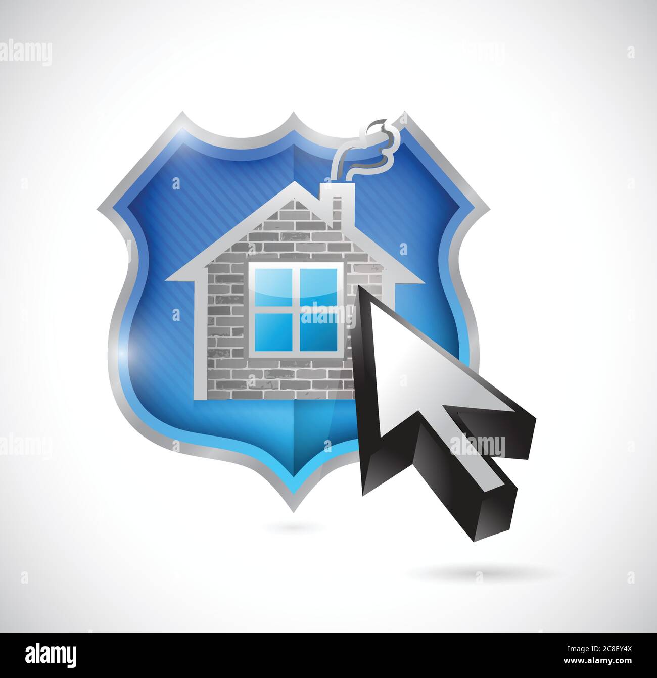 Defending home Stock Vector Images - Alamy