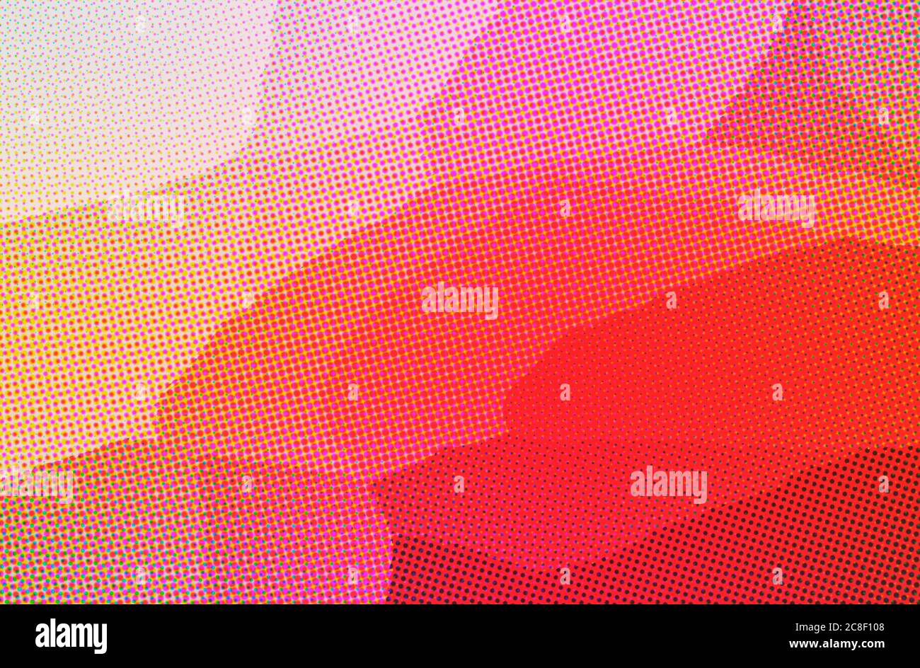 Abstract illustration of red Dots background Stock Photo - Alamy
