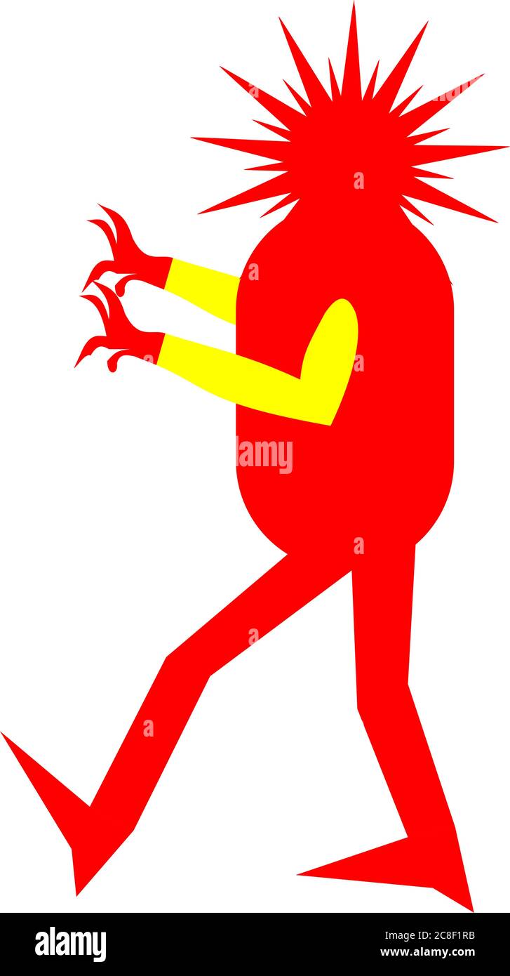 Red Hatchet Man Wallpaper