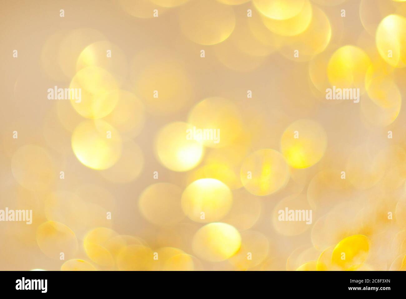 abstract yellow background with bokeh effect Stock Photo - Alamy