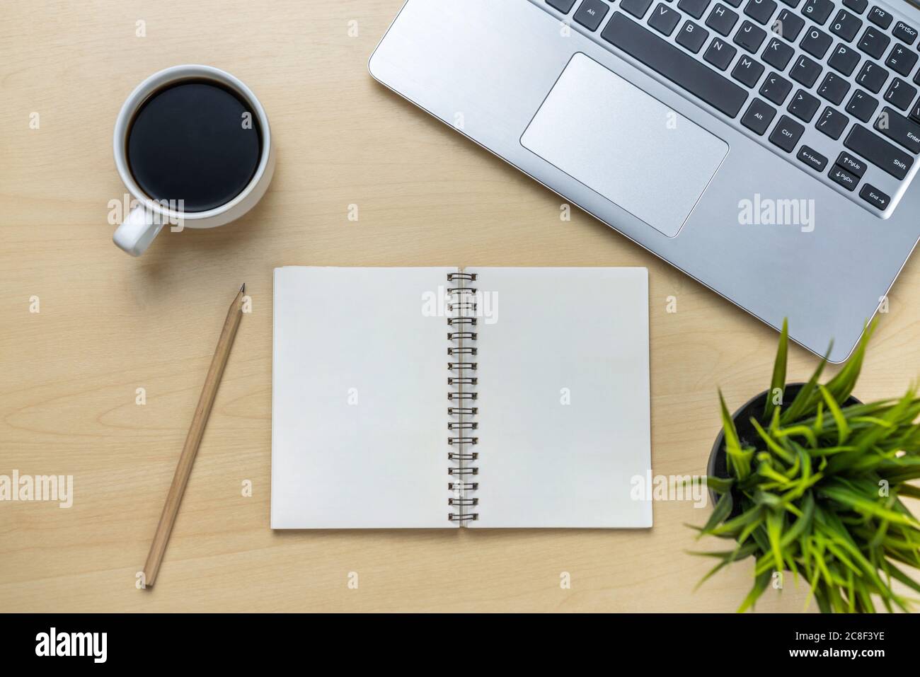 Office desk workspace and table background Stock Photo - Alamy